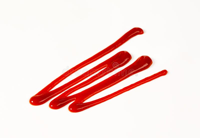 Strawberry sauce drizzle stock image. Image of shot, white - 91902035