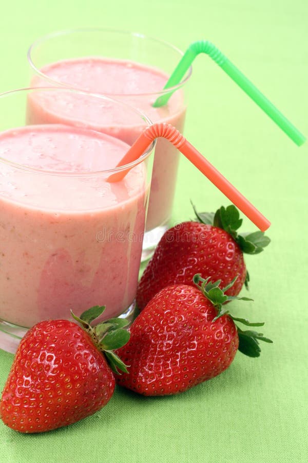 Strawberry shake stock photo. Image of drink, ripe, berry - 5280648