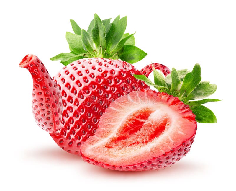 Strawberry in Shape of a Heart Stock Image - Image of dessert, diet ...
