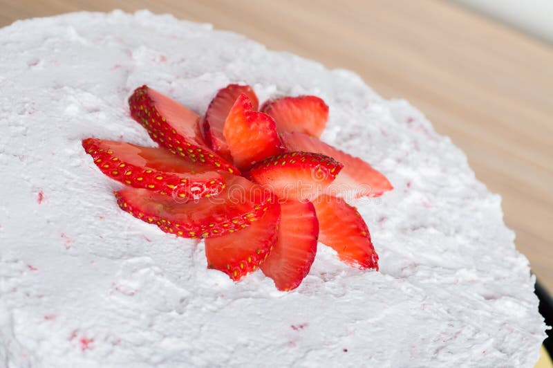 Strawberry shortcake stock image. Image of glaze, freshness - 57971315
