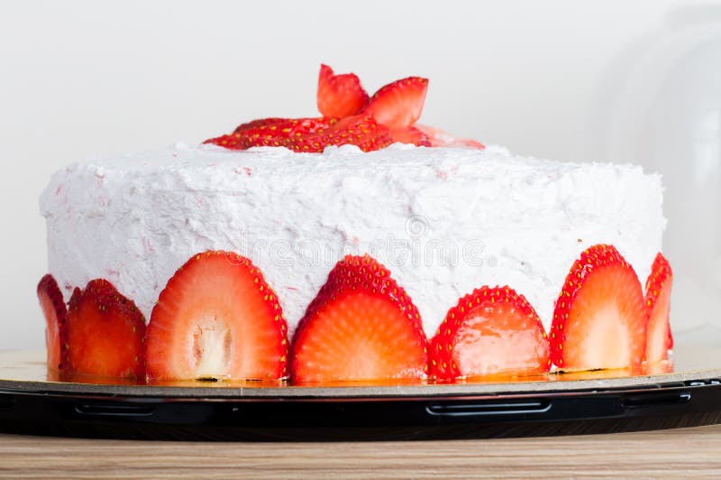 Strawberry shortcake stock photo. Image of indulgence - 57971370