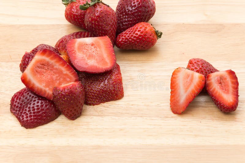 Strawberry slice stock photo. Image of berry, isolated - 77857146