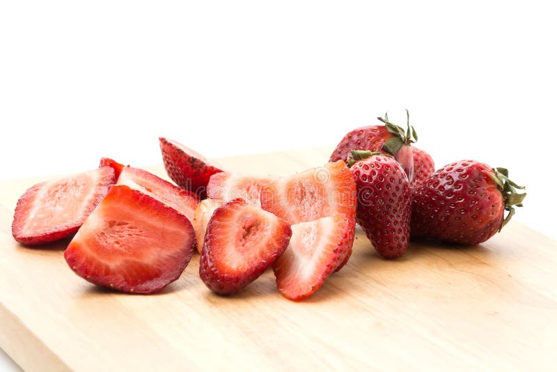 Strawberry slice stock photo. Image of fruit, vegetarian - 77859802