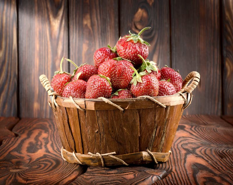 Strawberry on a table stock photo. Image of healthy, still - 27690160