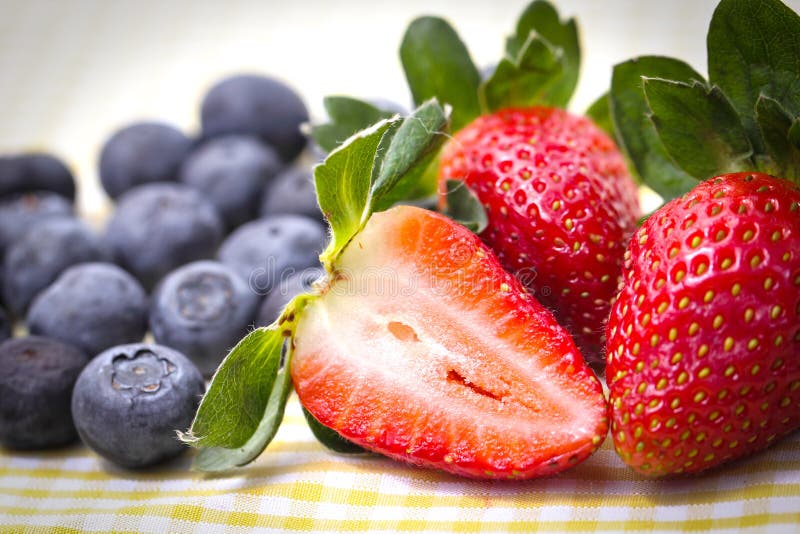 Strawberry on the table stock photo. Image of delicious - 33758336