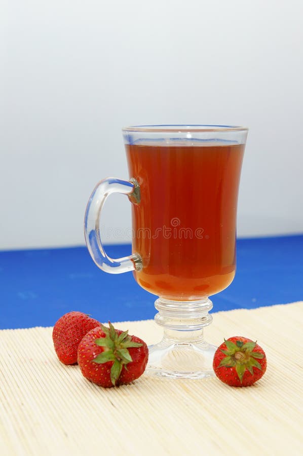 Strawberry tea stock photo. Image of berry, berries, sweet - 31475358