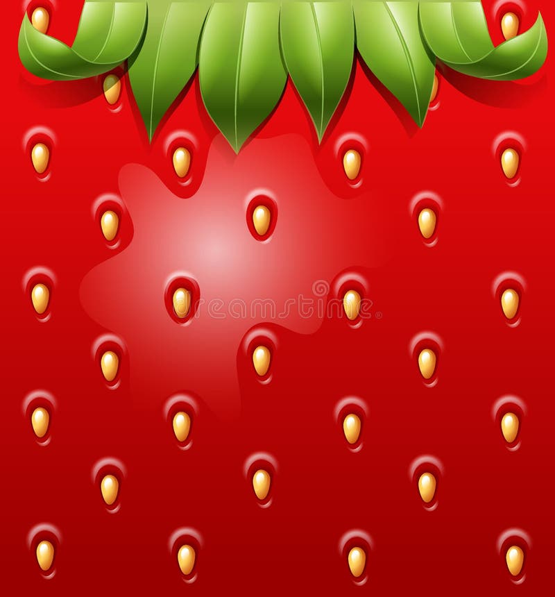 Strawberry texture pattern stock vector. Illustration of agriculture ...