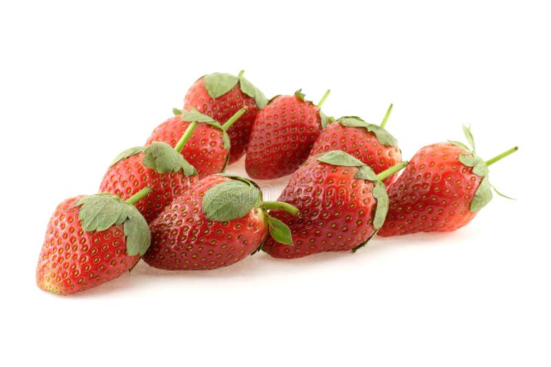 Strawberry Triangle stock image. Image of flavor, food - 1868149