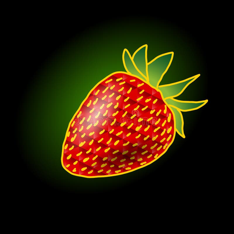 Strawberry Triangle Stock Illustrations – 430 Strawberry Triangle Stock ...