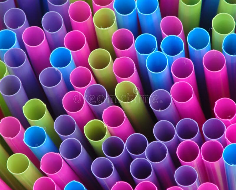 Straws stock photo. Image of straws, green, colored, multi - 90790