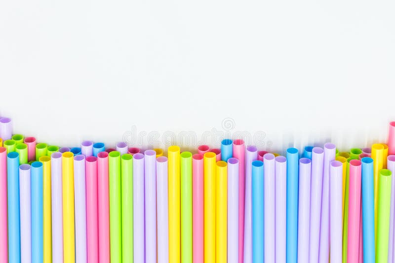 Straws Plastic Drinking Background, Straw Plastic Straw Drink Stock ...