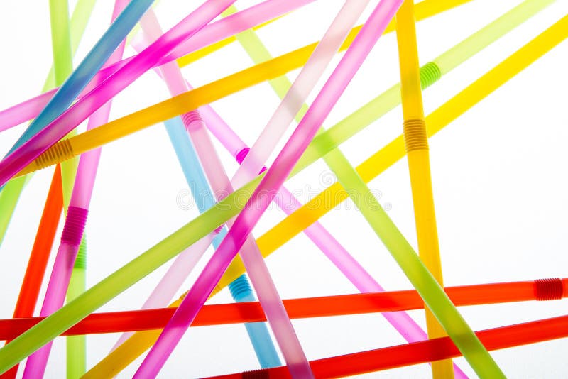Straws in Random Abstract Shapes Stock Photo - Image of straw, abstract ...