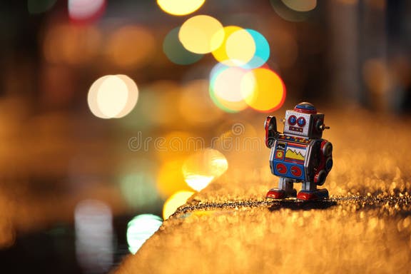 Stray Robot stock image. Image of error, tech, alone - 24277171