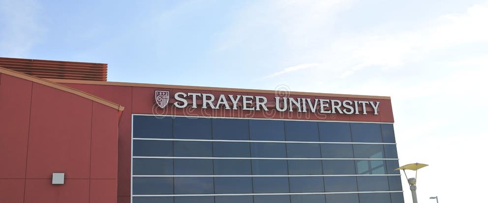 Strayer University Sign editorial image. Image of english - 79406010