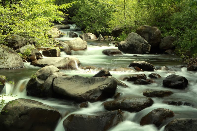 Ganges Stream and Waterfall Stock Photo - Image of remote, source: 929736