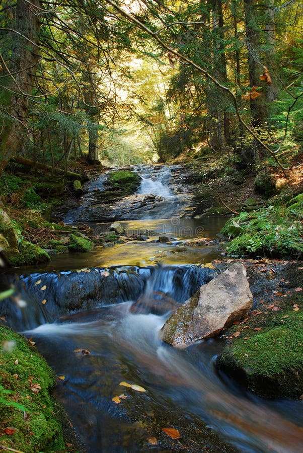 Stream stock image. Image of water, fall, colourful, waterfall - 22586051