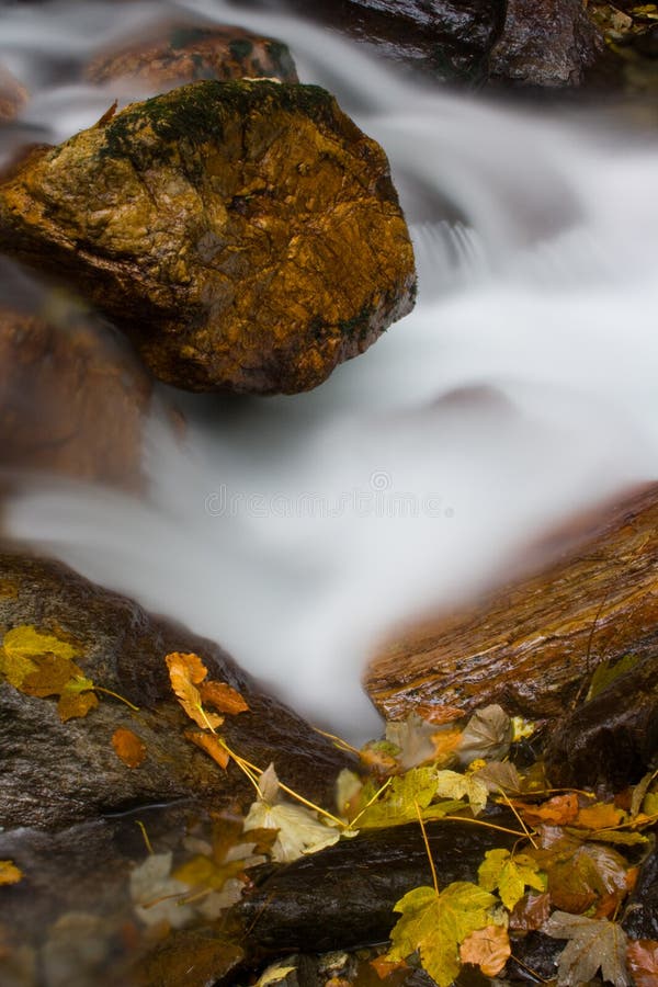 Stream in autumn stock photo. Image of scene, mountains - 16555682