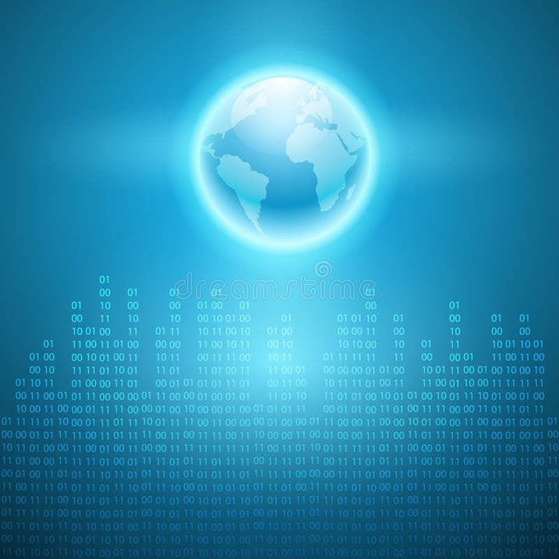 Presentation Globe Binary Stock Illustrations – 333 Presentation Globe ...