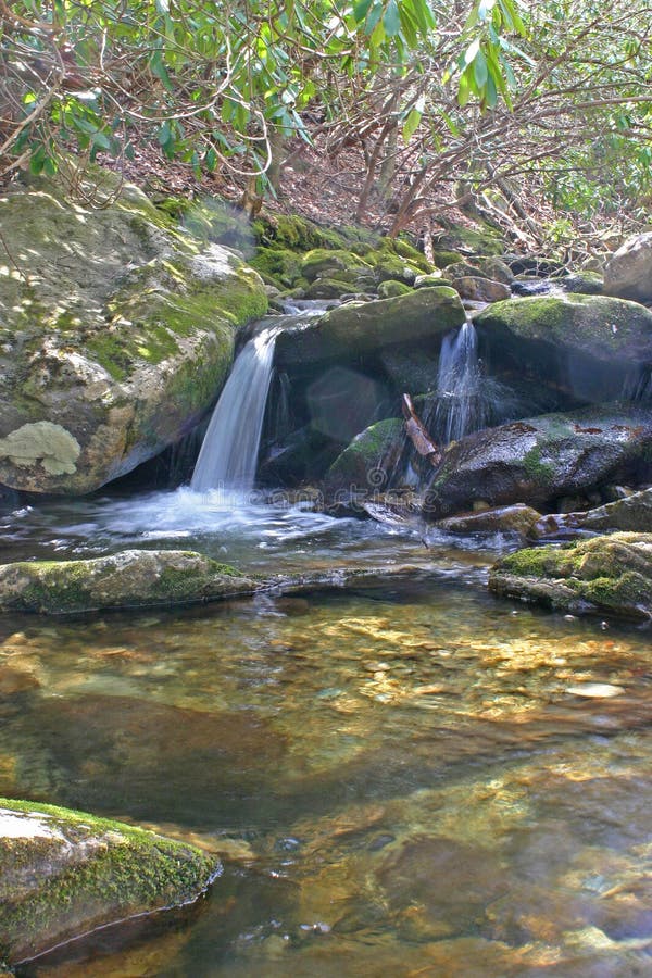 Stream Cascade stock image. Image of waterfall, spray - 69225565