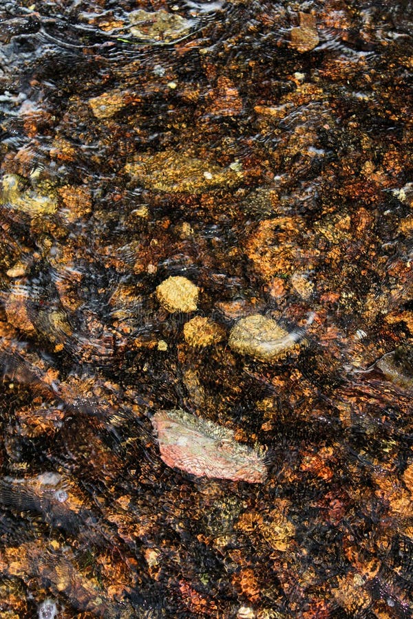 Creek Bottom or Rocks Stream Background or Texture Stock Photo - Image ...
