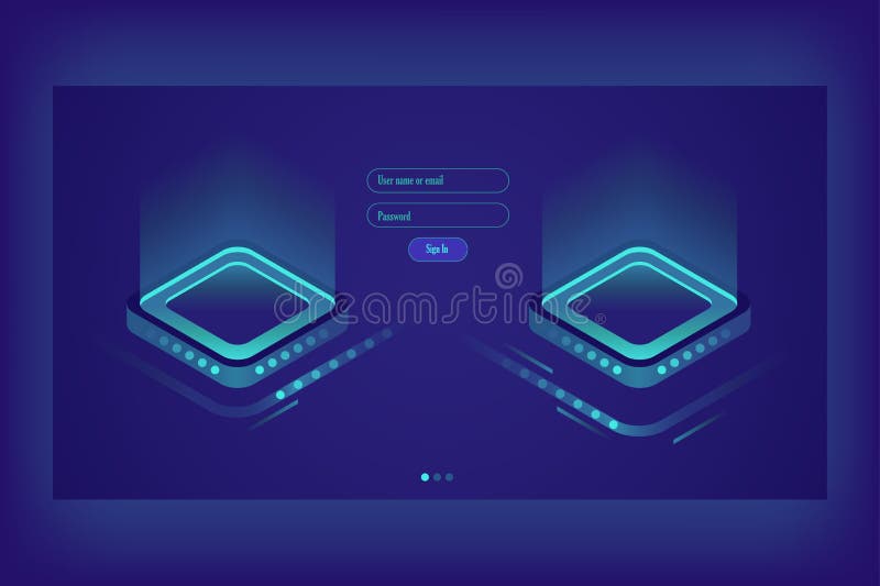 Stream of encoded data stock vector. Illustration of futuristic - 130986245