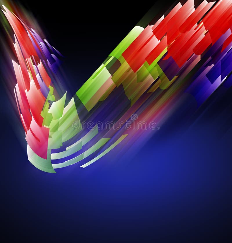 Ten Abstract Rectangular Backgrounds Stock Illustration - Illustration ...