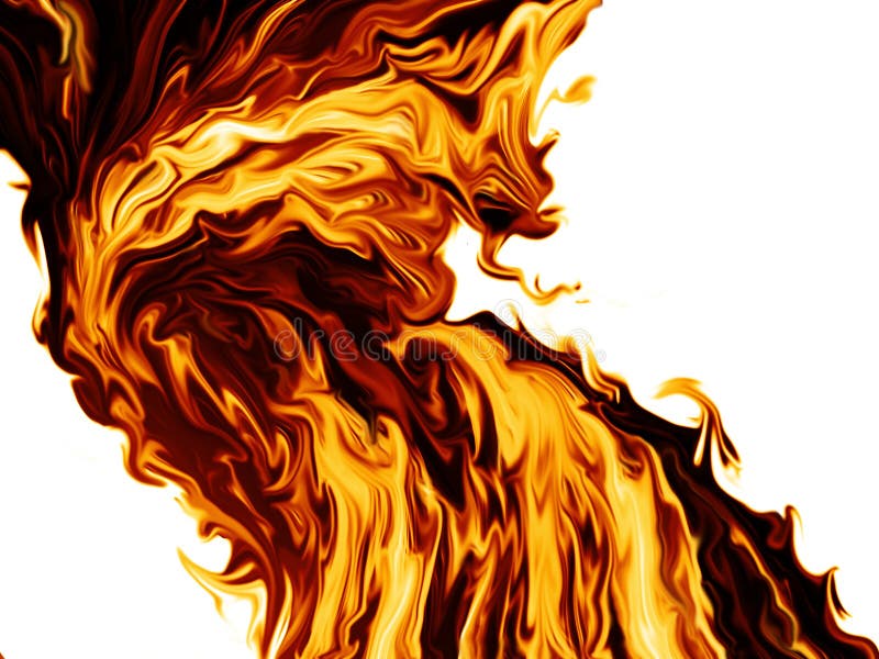 Vector of fire in mosaic. stock vector. Illustration of bonfire - 29074006