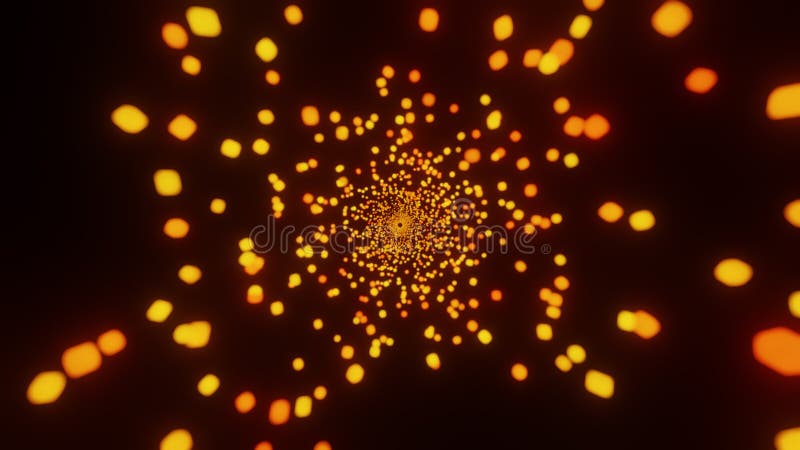 Stream of Fire Particles Abstract Background Stock Footage - Video of ...