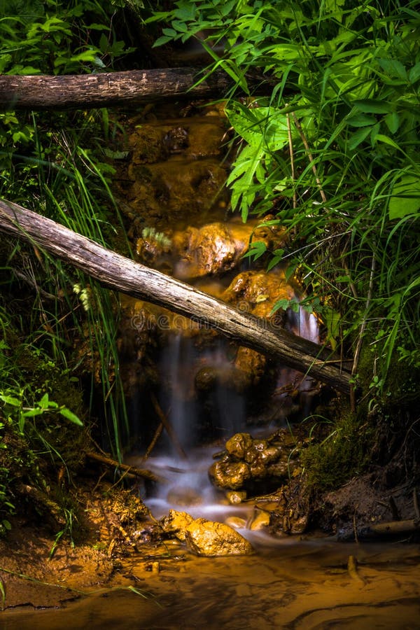 Stream flowing freshwater stock image. Image of extreme - 49597645