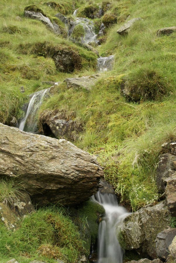 Stream flowing stock photo. Image of outdoor, fall, cascade - 48455262