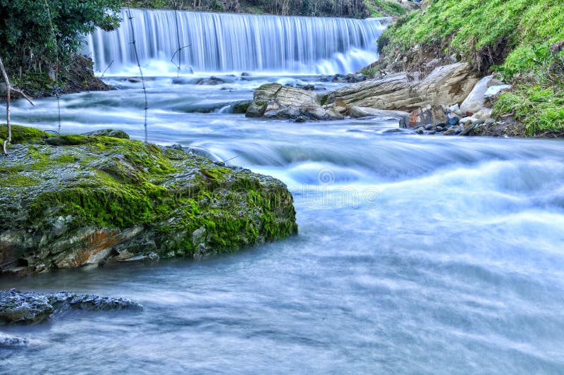 Stream and fluid movement stock image. Image of jungle - 38015863
