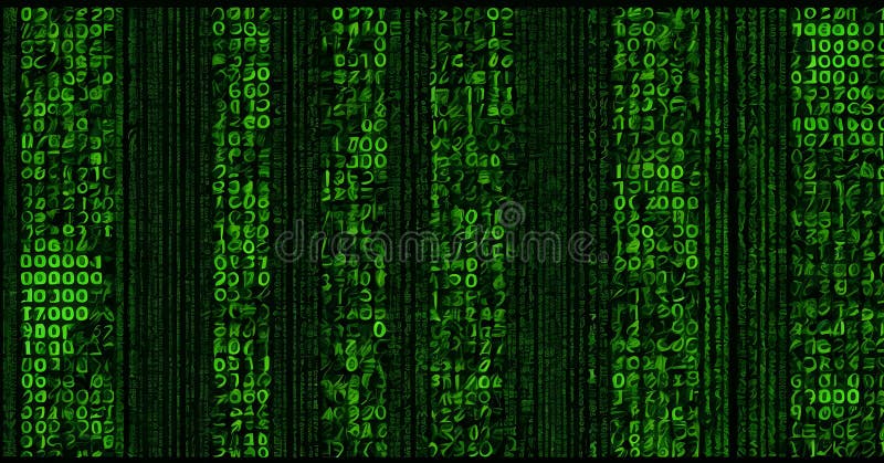 Cyber Data Stream Abstract stock image. Image of lines - 309347603