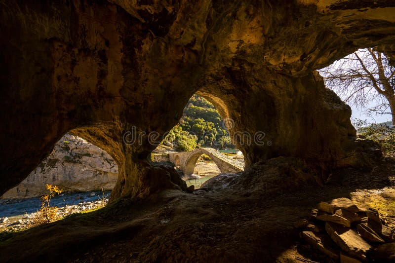 Stream of Hot Sulfuric Water in the Thermal Baths of Permet Albania ...