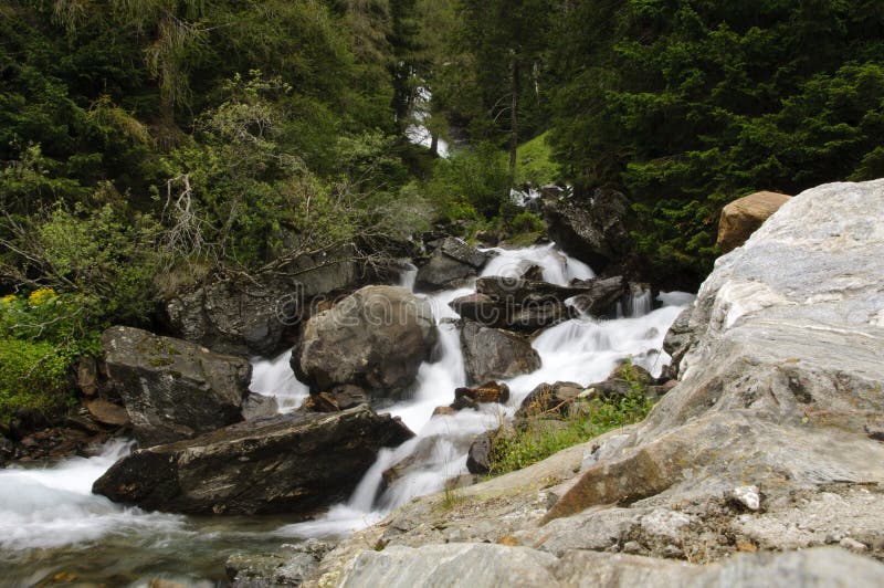 Stream in the Italian Mountains Stock Photo - Image of river, landscape ...