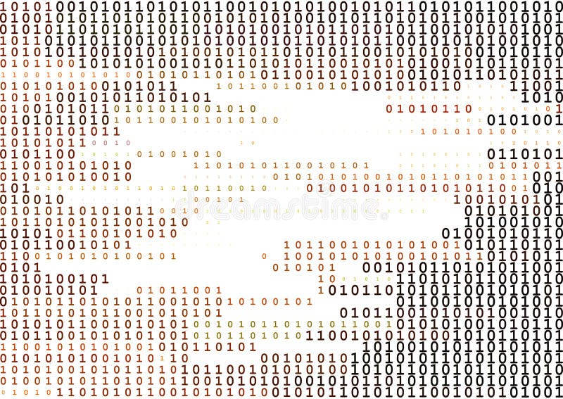 Black White Binary Digits Stock Illustrations – 380 Black White Binary Digits Stock ...
