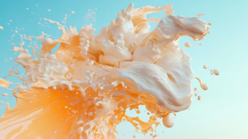 A Stream of Molten Metal, Sunset Reflection, Abstract Backdrop, Design ...