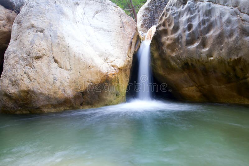 Stream in Mountains during Low Water Periods Stock Photo - Image of ...