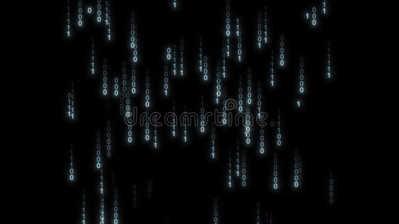Stream of Numbers, Ones and Zeros, Binary Code, Abstract Background ... Stream of Numbers, Ones and Zeros, Binary Code, Abstract Background ...