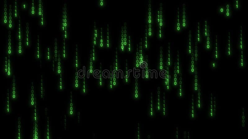 Stream of Numbers, Ones and Zeros, Binary Code, Abstract Background ... Stream of Numbers, Ones and Zeros, Binary Code, Abstract Background ...