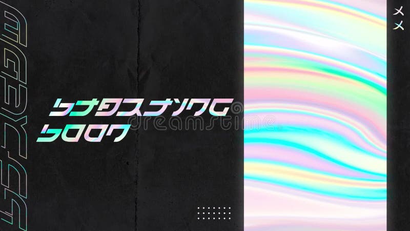 Holographic Starting Soon Stream Overlay. Prismatic Stream Template ...