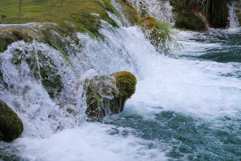 River. Rapid Current. Mountain River. Stock Photo - Image of bergfluss ...