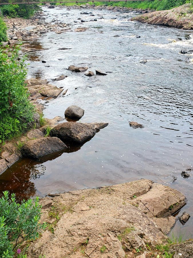 Stream between Rock Bank in Quang Tri, Vietnam Stock Image - Image of ...
