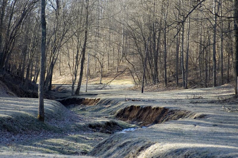 Stream Running through Meadow Stock Photo - Image of appalachia, grass ...