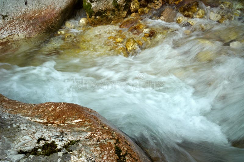 Stream Running through Killeen Park Stock Image - Image of park, runs ...