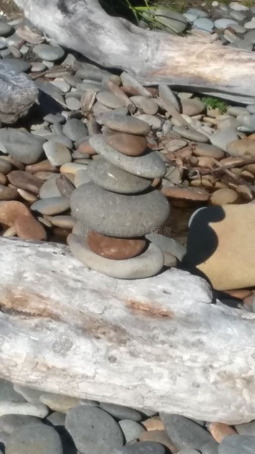 Stream Stacked Stones Temple Zen Arc Arch Stock Image - Image of stones ...