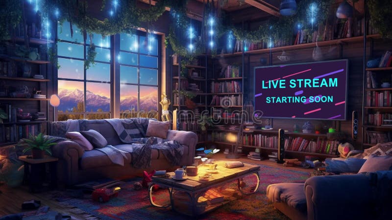 Stream Starting Soon Screen, Overlay Loop, Animated Virtual Backgrounds ...