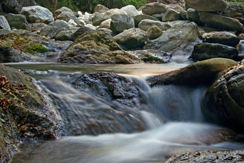 Stream and stones stock photo. Image of marble, rocks - 79692340