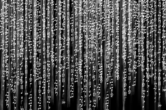 The Stream of Symbols of Musical Notes in the Form of a Matrix of ...