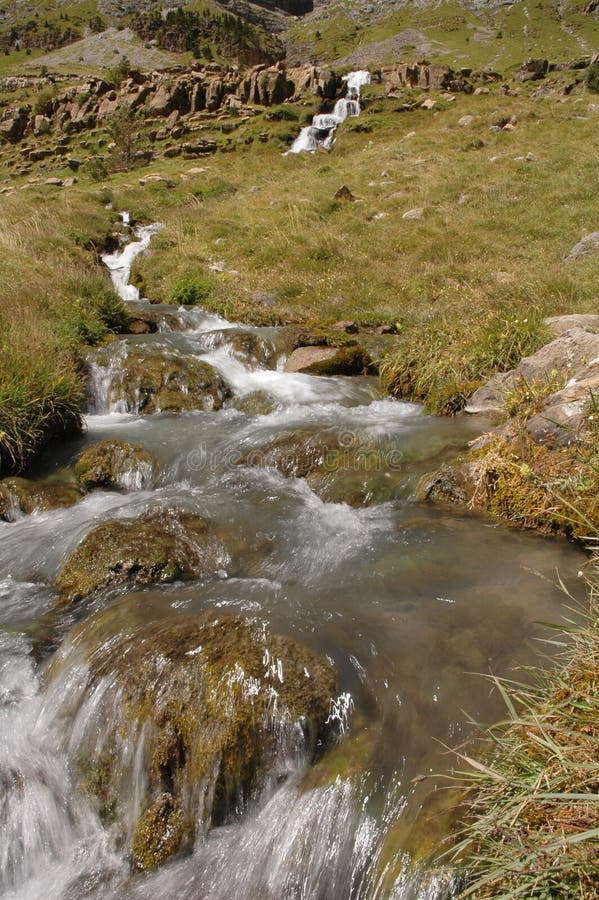 Stream in valley stock photo. Image of cascades, natural - 2426802