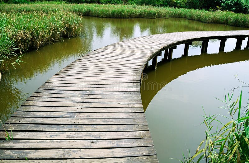 Stream Walk stock image. Image of reservoir, path, lake - 2786849